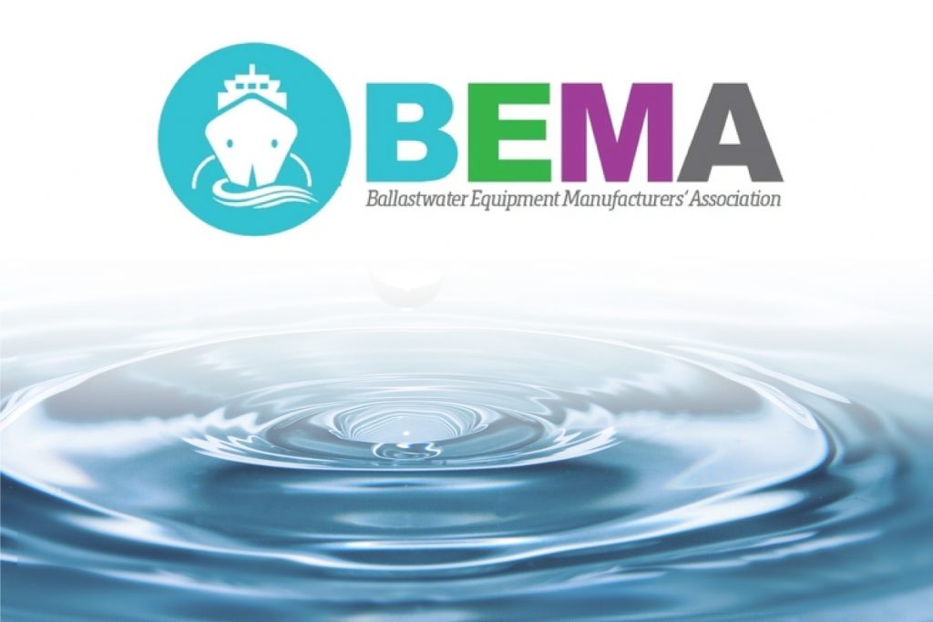 Ballastwater Equipment Manufacturers’ Association (BEMA) recognized by ...